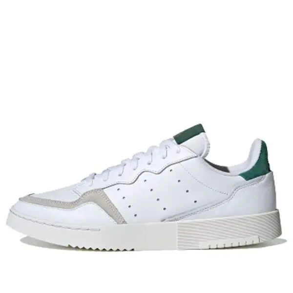 Adidas Supercourt Collegiate Green Sneakers - White