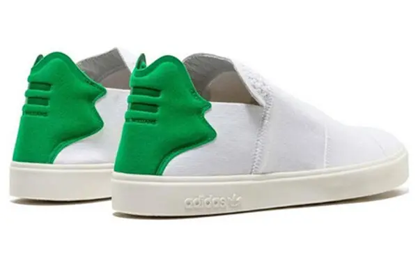 Adidas Pharrell Williams X Elastic Slip-on Sneakers - White