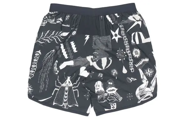Nike Graffiti Print Running Shorts
