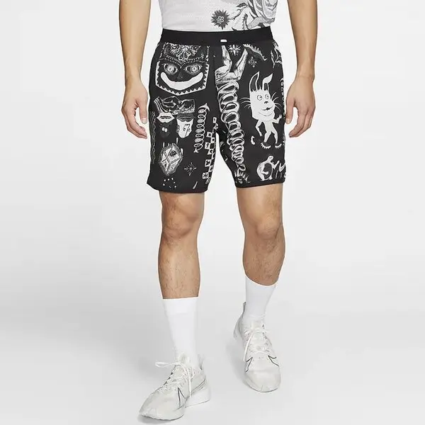 Nike Graffiti Print Running Shorts