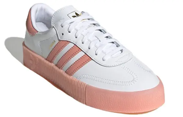 Adidas Sambarose Platform Sneakers - Pink/blue