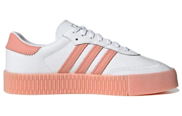 Adidas Sambarose Platform Sneakers - Pink/blue