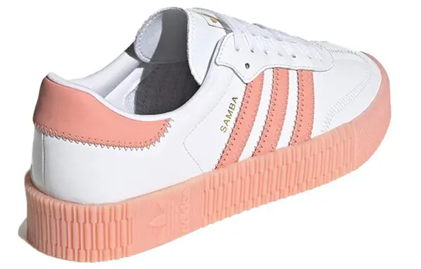 Adidas Sambarose Platform Sneakers - Pink/blue