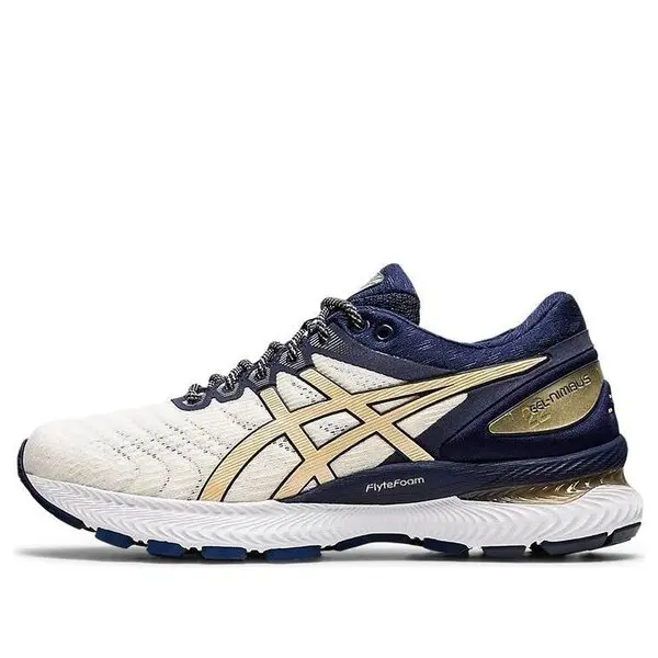 Asics Gel-nimbus 22 Sneakers - White/blue