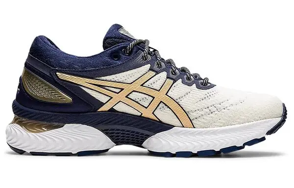 Asics Gel-nimbus 22 Sneakers - White/blue
