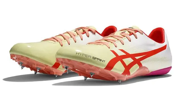 Asics Hyper Sprint Track Spikes - White/classic Red