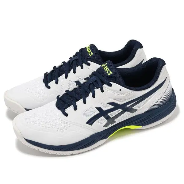 Asics Gel-court Hunter 3 Athletic Sneakers - White/blue Expanse