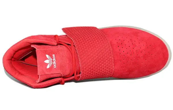 Adidas Tubular Invader Strap Sneakers - Red