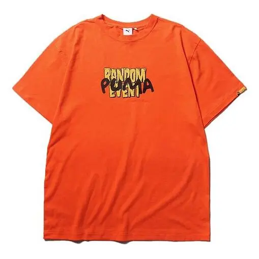 PUMA X Randomevent Logo Tee /red - Orange