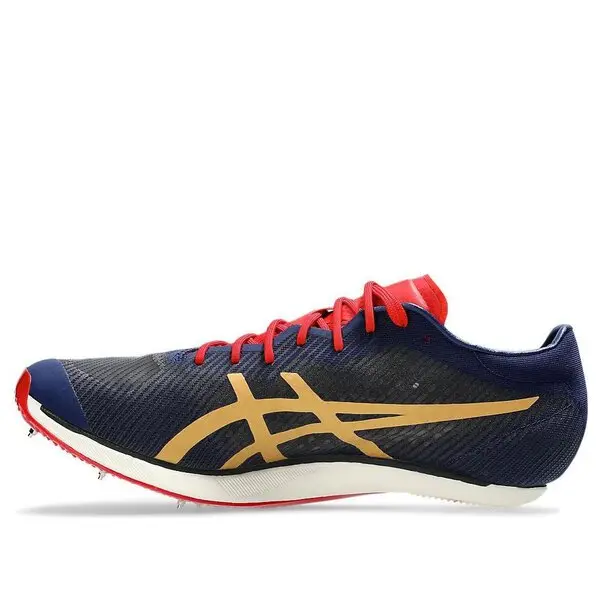 Asics Sonicsprint Elite3 Track Spikes - Navy/gold