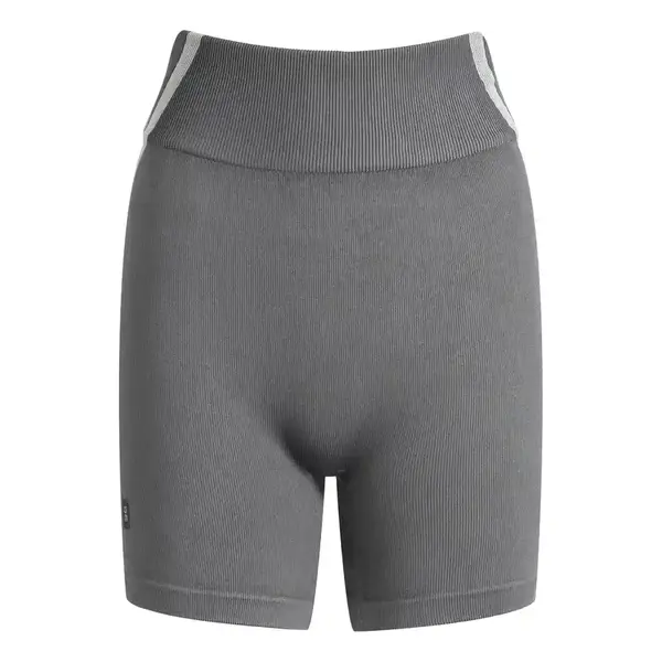 On Studio Knit Cycling Shorts - Rock/glacier