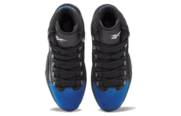 REEBOK Question Mid 'black Vector Blue - Core Black/vector Blue/white