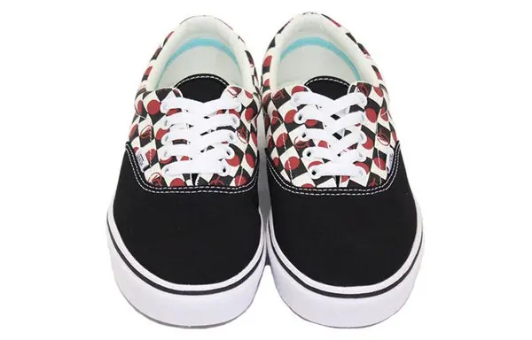 VANS Comfycush Era Sneakers - Black/white/red
