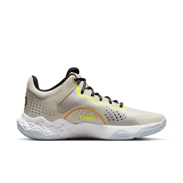 Nike Fly.by Mid 3 Basketball Sneakers - Light/black/white