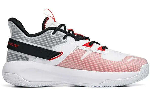 ANTA Mengpu 2.0 Sneakers - White/black/red