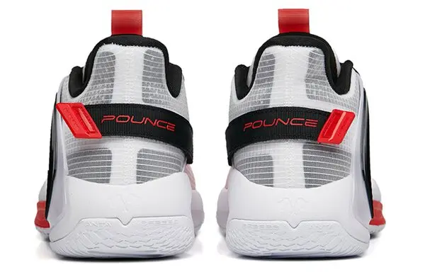 ANTA Mengpu 2.0 Sneakers - White/black/red