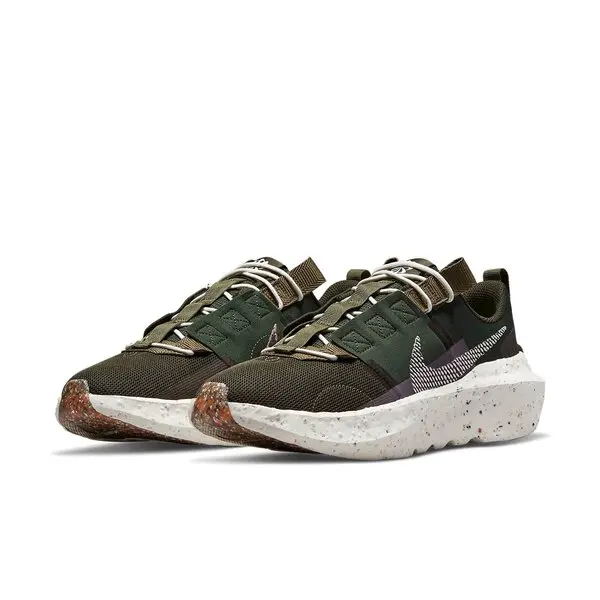 Nike Crater Impact Low Top Sneakers - Dark Green