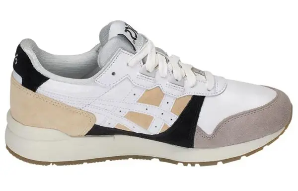 Asics Gel-lyte Low Top Sneakers - White/brown/black