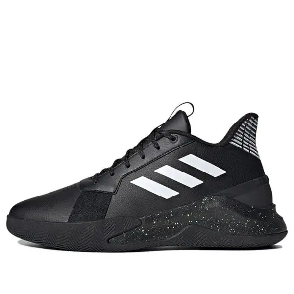 Adidas Runthegame Vintage Basketball Sneakers - Black