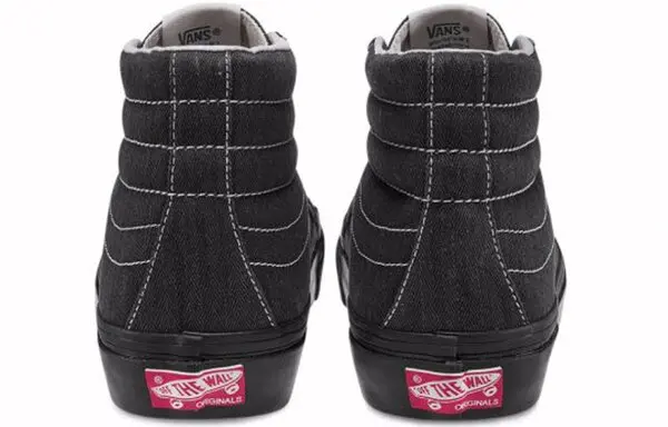 VANS Vault Og Sk8-hi Lx Herringbone High Top Sneakers - Black