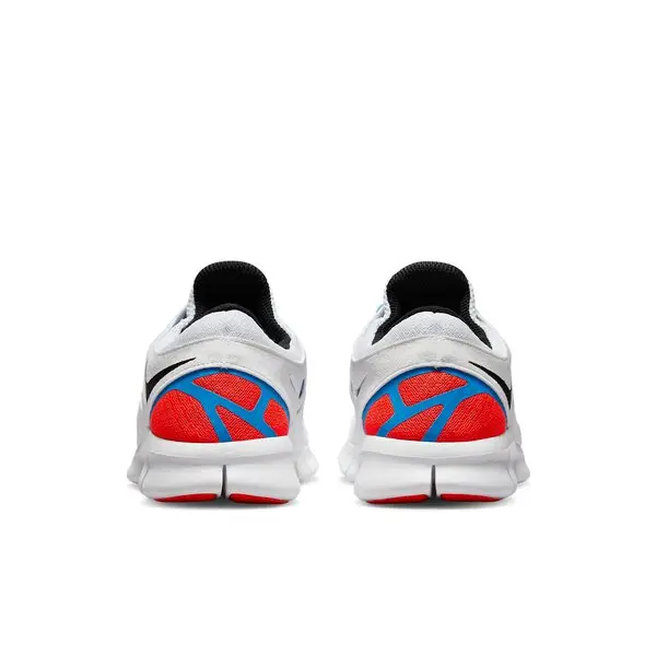 Nike Free Run 2 Athletic Sneakers - White/blue/red