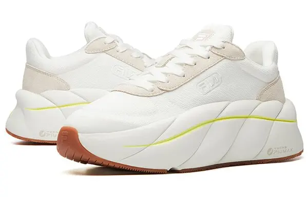 FILA Gelato Low Top Lace Up Sneakers - White