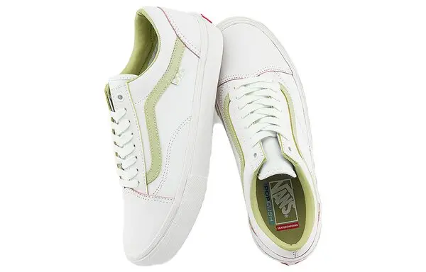 VANS Skate Old Skool Sneakers - White/mint