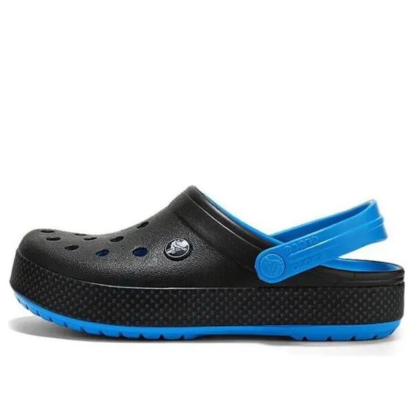 CROCS Cozy Sports Sandals - Black/blue
