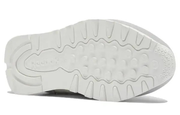 REEBOK Classic Leather Sneakers - White/gray/green