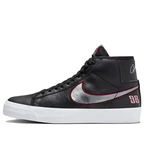 Nike Blazer Mid 'grant Taylor 98 - Black/summit White/red