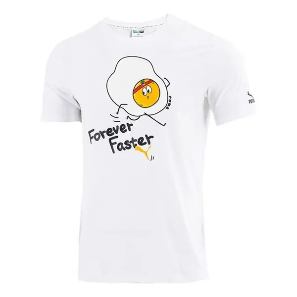 PUMA Club Graphic T-shirt - White