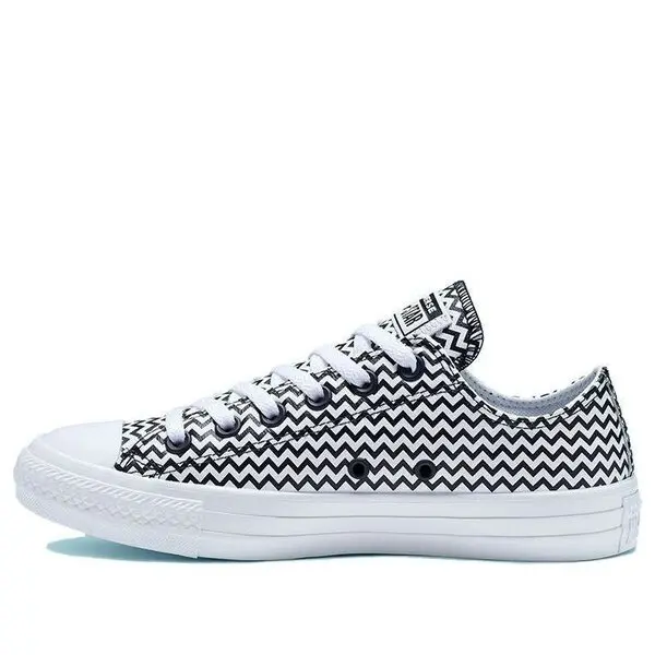 CONVERSE Chuck Taylor All Star Mission-v Low Top "wave Pattern - Black/white