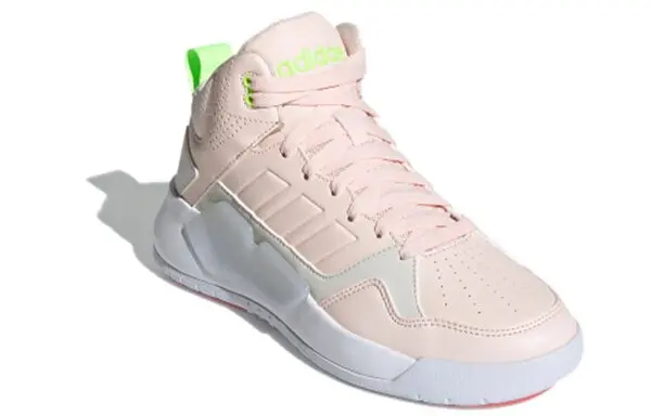 Adidas Neo Play9tis 2.0 High Top Sneakers - Pink/blue