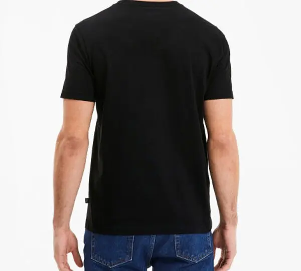 PUMA Box Printing Round Neck Short Sleeve