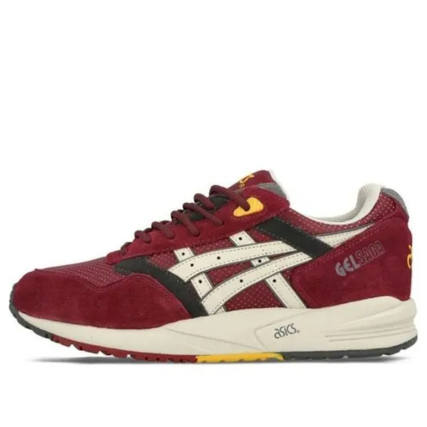 Asics Gel-saga Retro Athletic Sneakers - Wine