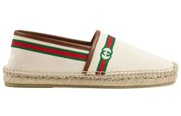 Gucci Embroidered Espadrilles 'interlocking G