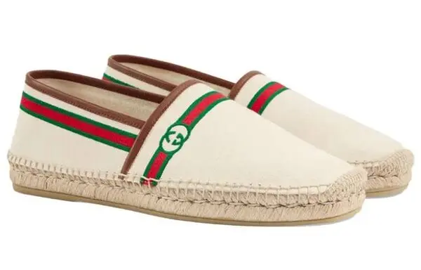 Gucci Embroidered Espadrilles 'interlocking G
