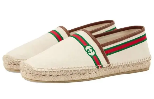 Gucci Embroidered Espadrilles 'interlocking G