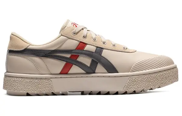Asics Court Trail Sneakers - Cream/gray