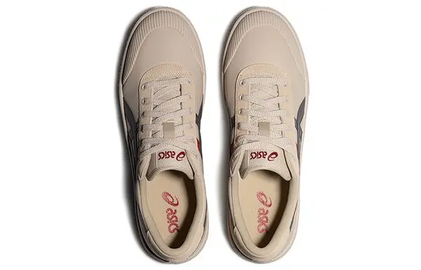 Asics Court Trail Sneakers - Cream/gray