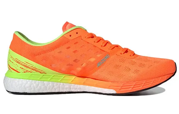 Adidas Adizero Boston 9 Athletic Sneakers - Yellow
