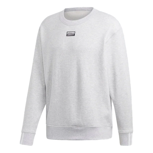 Adidas Originals Logo Crewneck Pullover - Gray
