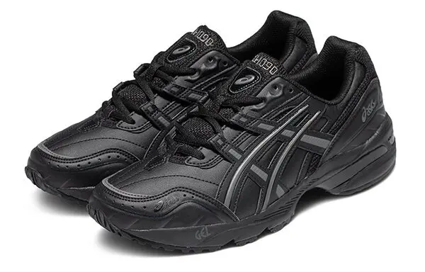 Asics Gel-1090 "black Grey" Sneakers - Black/grey