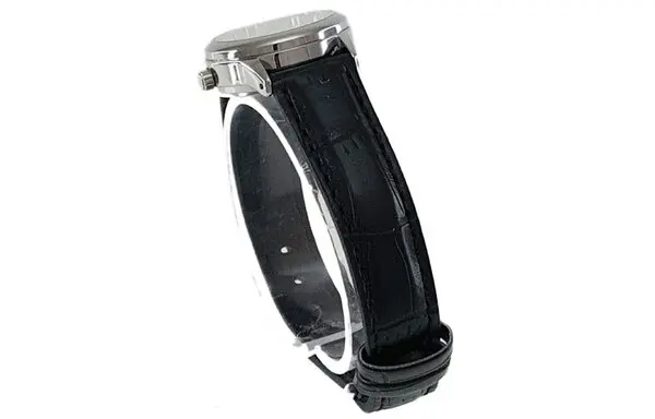 Casio Analog Quartz Leather Strap Watch - Silver