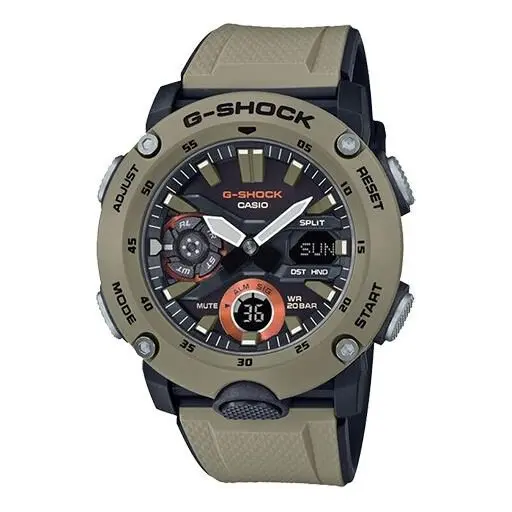 Casio G-shock Analog-digital Watch - Browngray