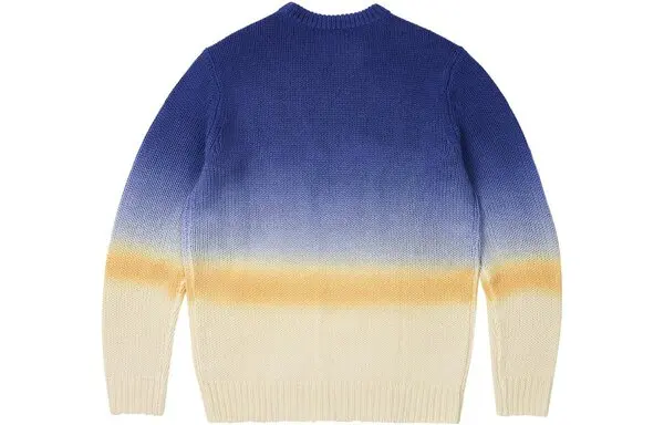 PALACE Gradient Dye Rib Knit Pullover