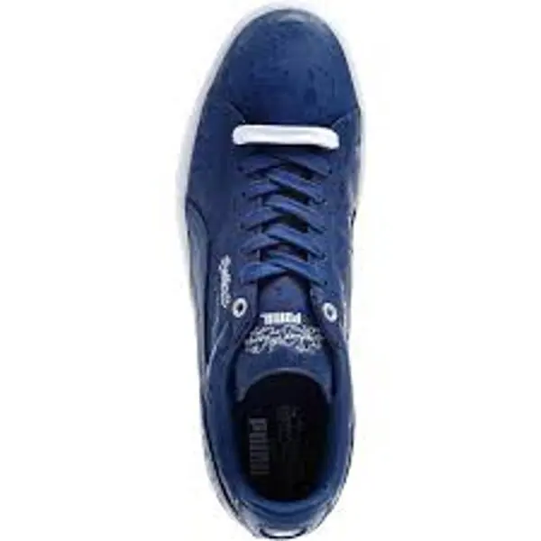 PUMA Basket Classic X S Sophia Chang Sneakers - Navy/white