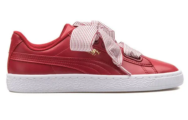 PUMA Basket Heart Sneakers - Red