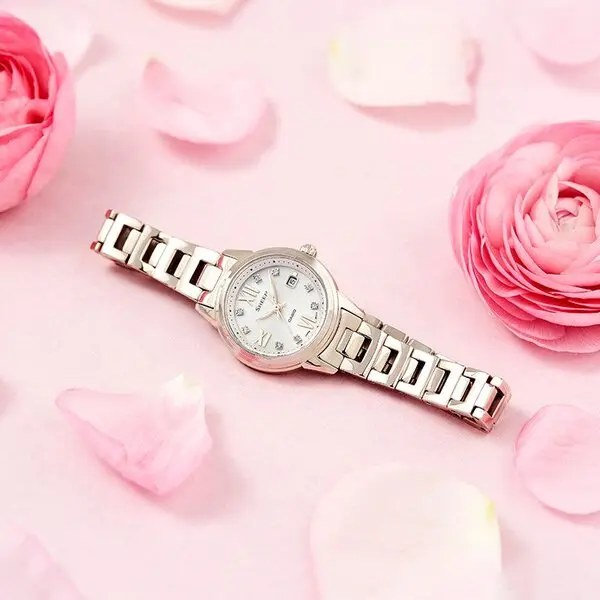 Casio Sheen Analog Quartz Watch With Sapphire Crystal - White