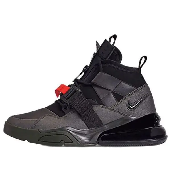 Nike Force 270 Utility High Top Sneakers - Sequoia/black-habanero Red